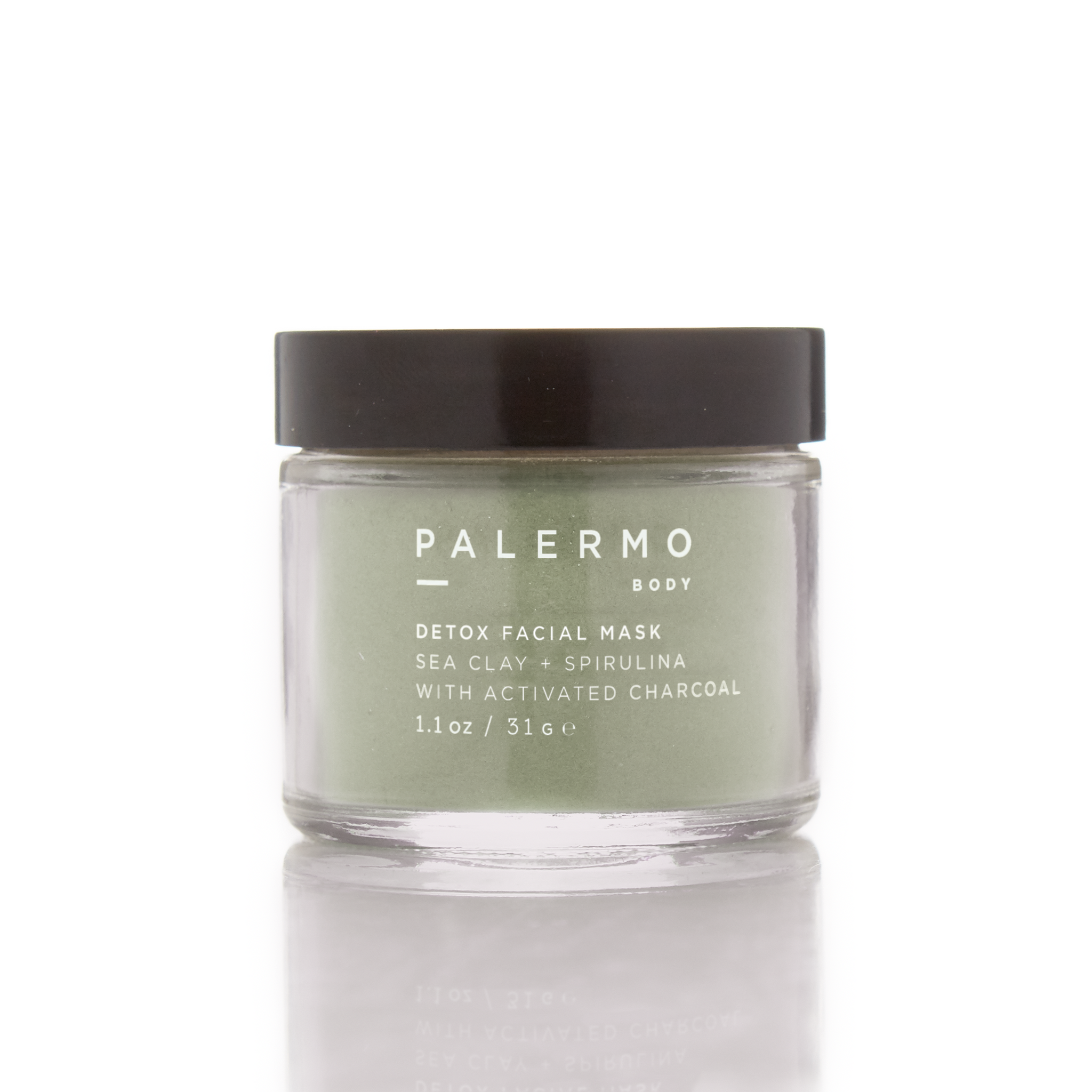 Detox Face Mask w/ Sea Clay + Activated Charcoal | Palermo Body