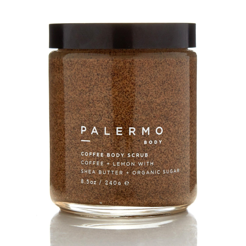 Coffee Body Scrub w/ Shea Butter + Lemon | Palermo Body