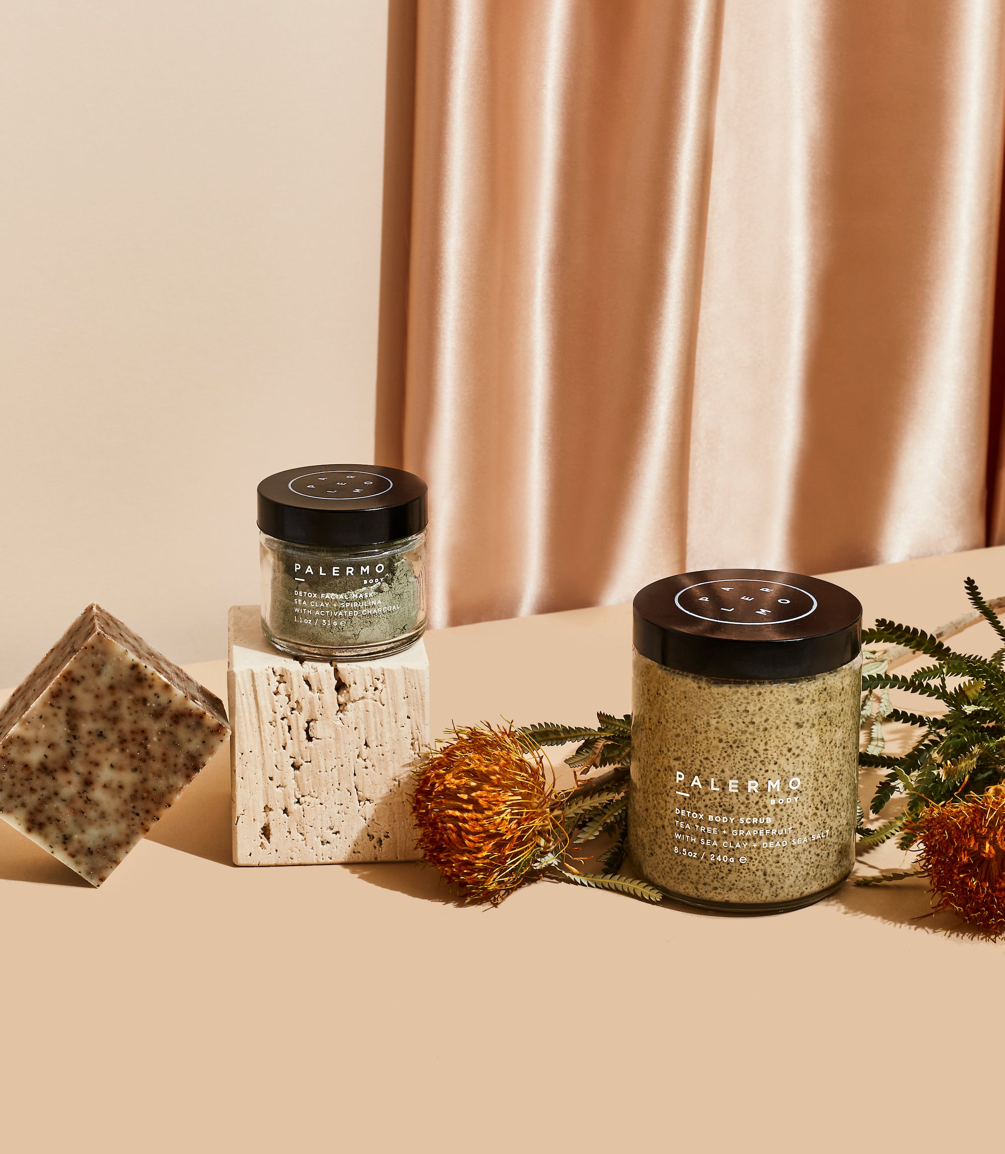 Detox + Clarify Routine: Detox Body Scrub, Detox Facial Mask, Tea Tree ...